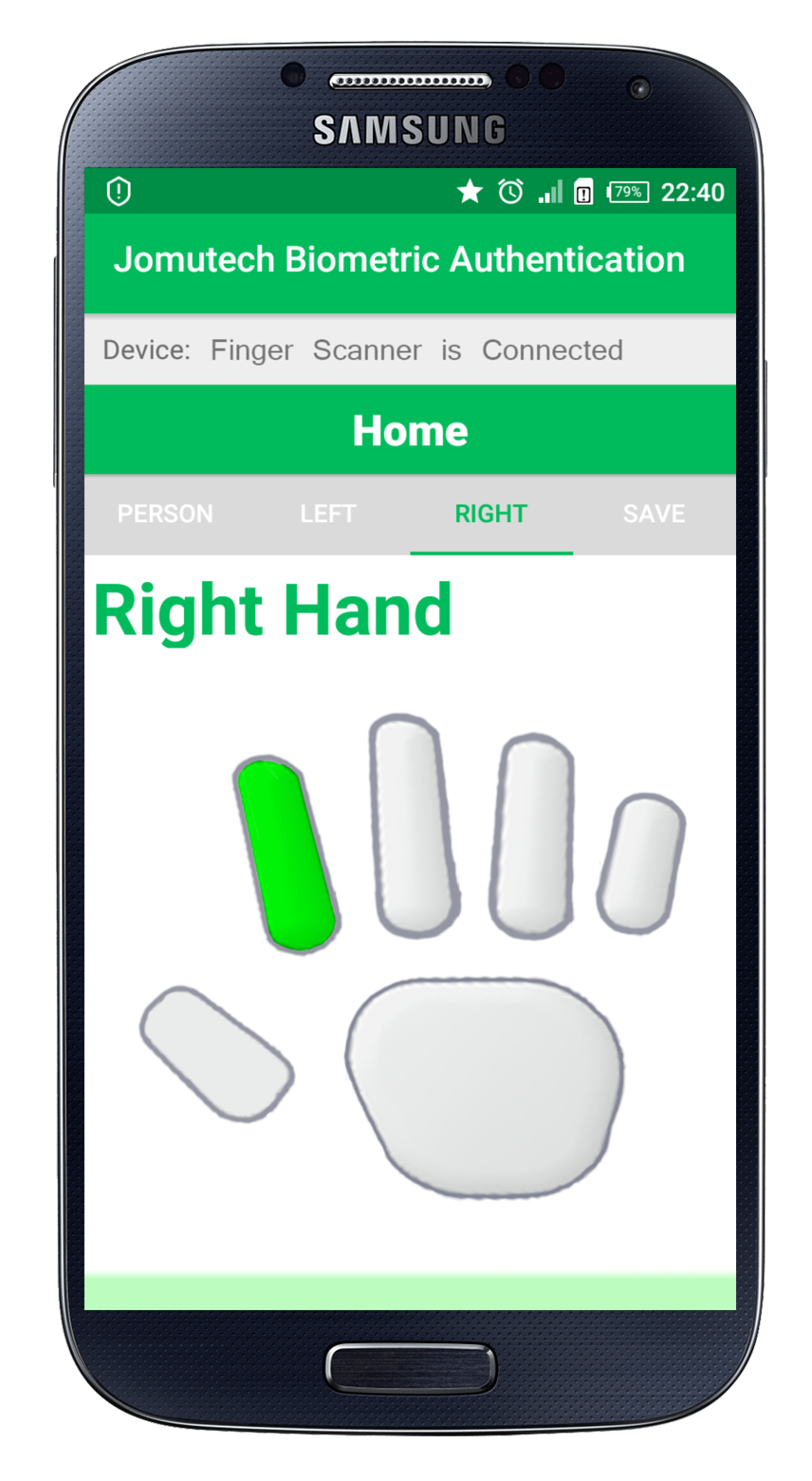 Android External Fingerprint Scanner – Jomutech Systems