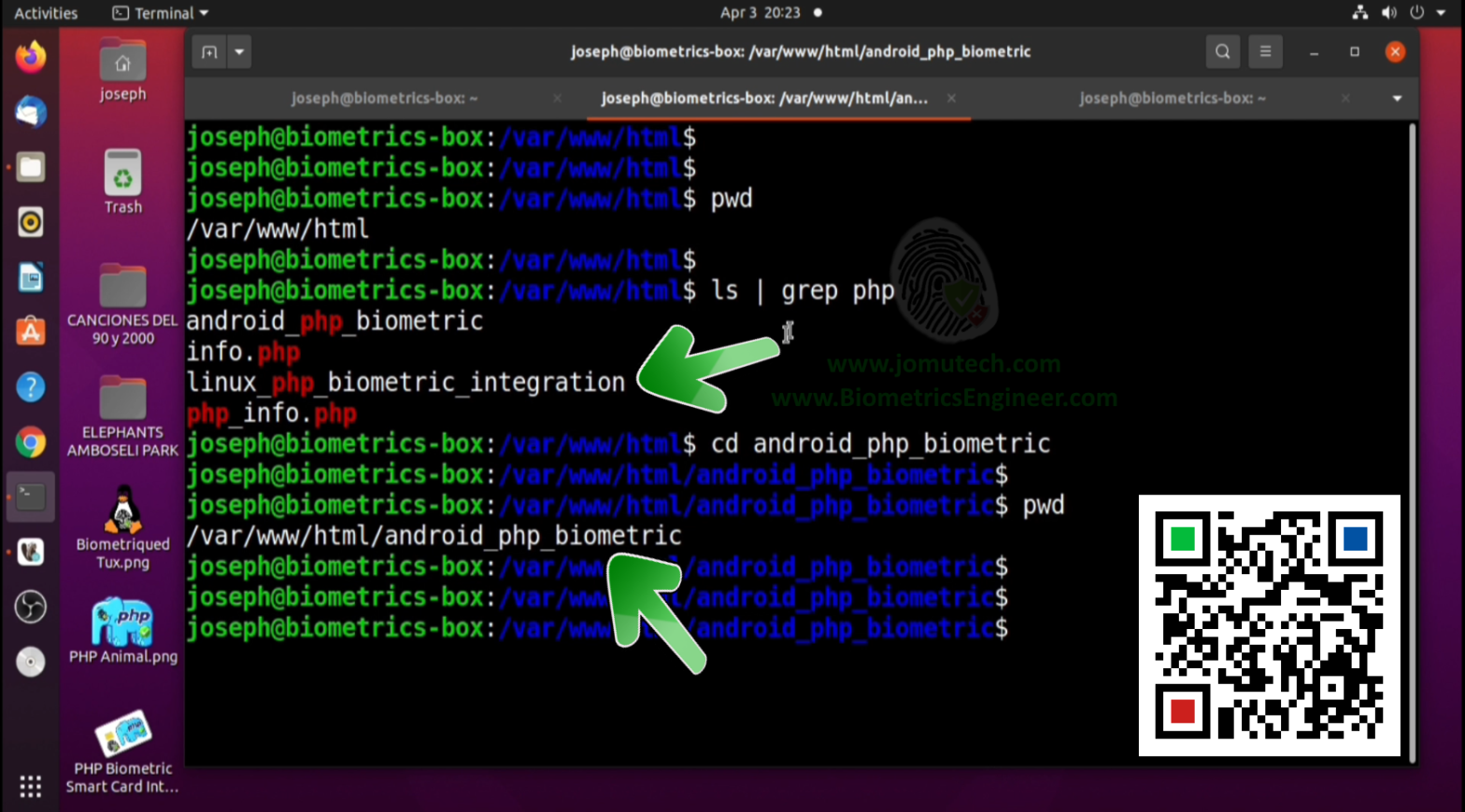 Android PHP Web Biometric Integration – Joseph Mwema - Biometrics Engineer