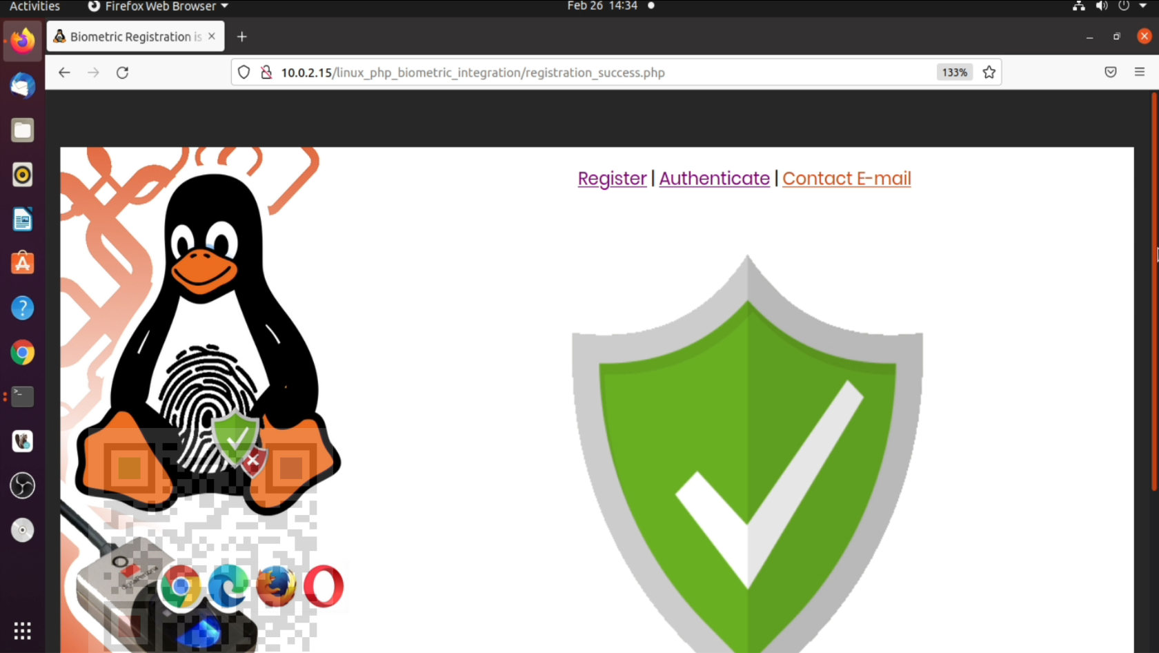 Php Web Biometric Integration In Linux Joseph Mwema Biometrics Engineer